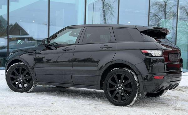 Melns Land Rover Range Rover Evoque 2014 Utena, ar dzinēja tilpumu 2.18 L un nobraukumu 208 tūkst. km par 12700 €, foto 6 vietnē AUTOMOTO.COM.LV