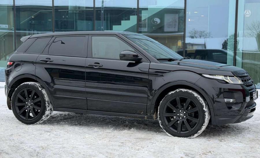 Melns Land Rover Range Rover Evoque 2014 Utena, ar dzinēja tilpumu 2.18 L un nobraukumu 208 tūkst. km par 12700 €, foto 11 vietnē AUTOMOTO.COM.LV