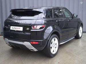 Melns Land Rover Range Rover Evoque 2014 Viļņa, ar dzinēja tilpumu 2.20 L un nobraukumu 171 tūkst. km par 12500 €, foto 3 vietnē AUTOMOTO.COM.LV