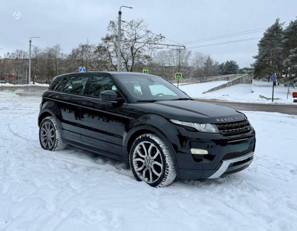 Melns Land Rover Range Rover Evoque 2014 Kauņa, ar dzinēja tilpumu 2.18 L un nobraukumu 290 tūkst. km par 9900 €, foto 2 vietnē AUTOMOTO.COM.LV