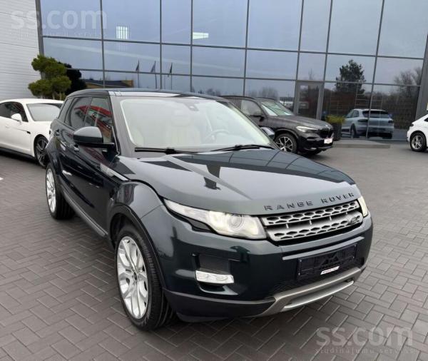 Black Land Rover Range Rover Evoque 2014 in Telschi, with an engine capacity of 2.20 L and mileage of 229 thousand km for 10199 €, photo 1 on AUTOMOTO.COM.LV