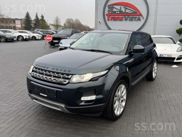 Black Land Rover Range Rover Evoque 2014 in Telschi, with an engine capacity of 2.20 L and mileage of 229 thousand km for 10199 €, photo 3 on AUTOMOTO.COM.LV