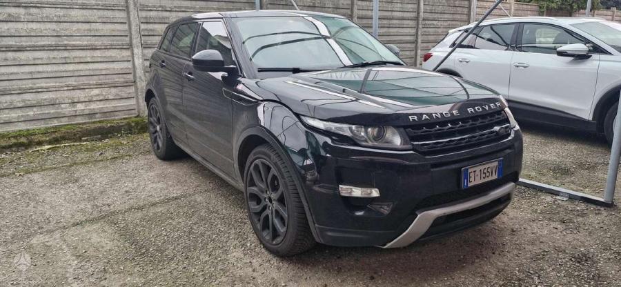 Melns Land Rover Range Rover Evoque 2014 Klaipėda, ar dzinēja tilpumu 2.17 L un nobraukumu 249 tūkst. km par 7700 €, foto 1 vietnē AUTOMOTO.COM.LV