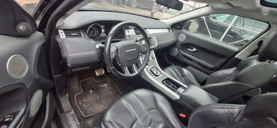 Melns Land Rover Range Rover Evoque 2014 Klaipėda, ar dzinēja tilpumu 2.17 L un nobraukumu 249 tūkst. km par 7700 €, foto 7 vietnē AUTOMOTO.COM.LV