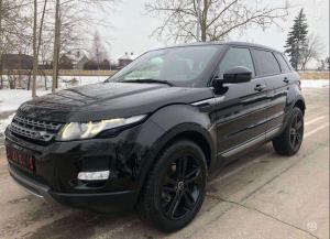 Black Land Rover Range Rover Evoque 2014 in Palanga, with an engine capacity of 2.18 L and mileage of 263 thousand km for 10200 €, photo  on AUTOMOTO.COM.LV