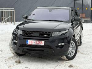 Melns Land Rover Range Rover Evoque 2014 Jonava, ar dzinēja tilpumu 2.18 L un nobraukumu 200 tūkst. km par 13750 €, foto  vietnē AUTOMOTO.COM.LV