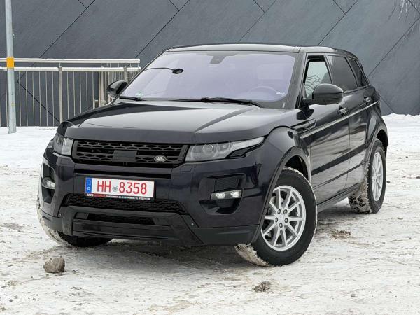 Black Land Rover Range Rover Evoque 2014 in Jonava, with an engine capacity of 2.18 L and mileage of 200 thousand km for 13750 €, photo 2 on AUTOMOTO.COM.LV