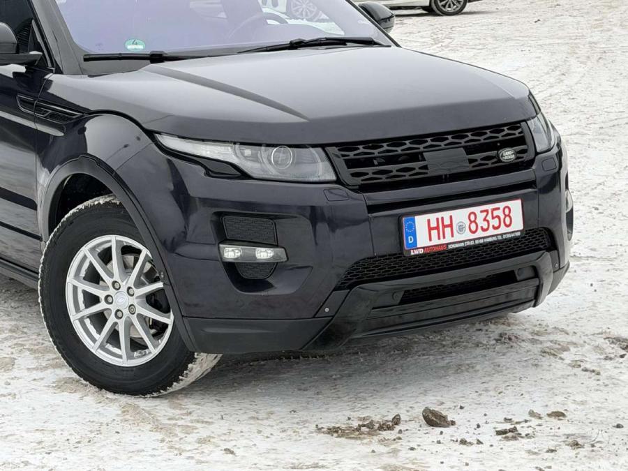 Black Land Rover Range Rover Evoque 2014 in Jonava, with an engine capacity of 2.18 L and mileage of 200 thousand km for 13750 €, photo 14 on AUTOMOTO.COM.LV