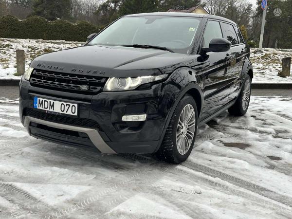 Melns Land Rover Range Rover Evoque 2014 Utena, ar dzinēja tilpumu 2.18 L un nobraukumu 190 tūkst. km par 12300 €, foto 3 vietnē AUTOMOTO.COM.LV