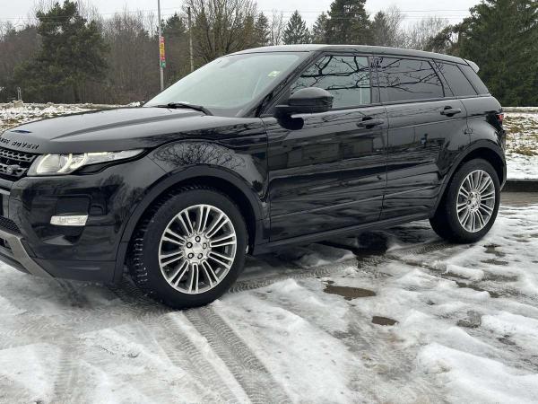 Melns Land Rover Range Rover Evoque 2014 Utena, ar dzinēja tilpumu 2.18 L un nobraukumu 190 tūkst. km par 12300 €, foto 4 vietnē AUTOMOTO.COM.LV