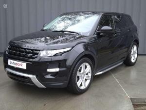 Melns Land Rover Range Rover Evoque 2014 Viļņa, ar dzinēja tilpumu 2.20 L un nobraukumu 171 tūkst. km par 11500 €, foto  vietnē AUTOMOTO.COM.LV