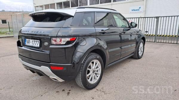 Black Land Rover Range Rover Evoque 2014 in Tukums, with an engine capacity of 2.20 L and mileage of 250 thousand km for 12900 €, photo 4 on AUTOMOTO.COM.LV