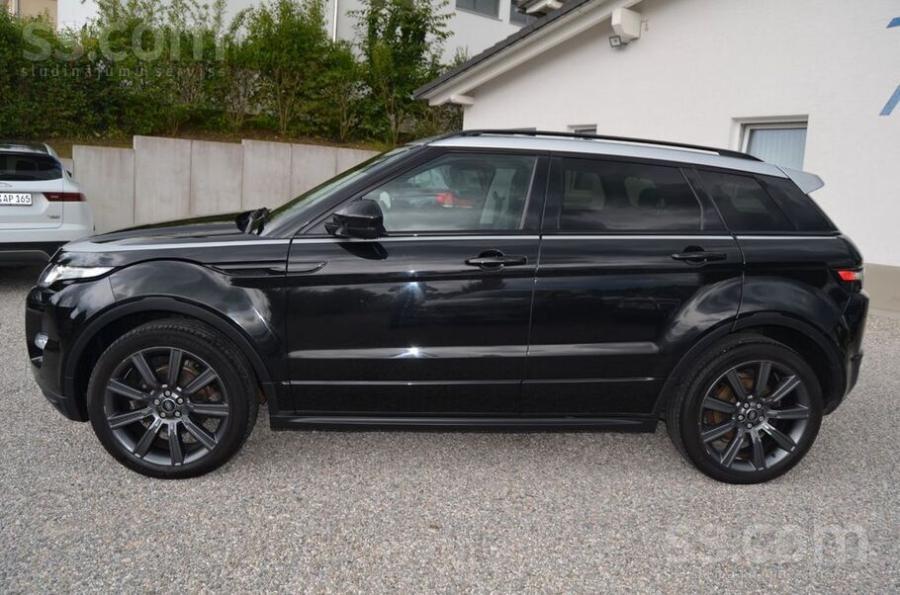Black Land Rover Range Rover Evoque 2014 in Tukums, with an engine capacity of 2.20 L and mileage of 250 thousand km for 12900 €, photo 6 on AUTOMOTO.COM.LV