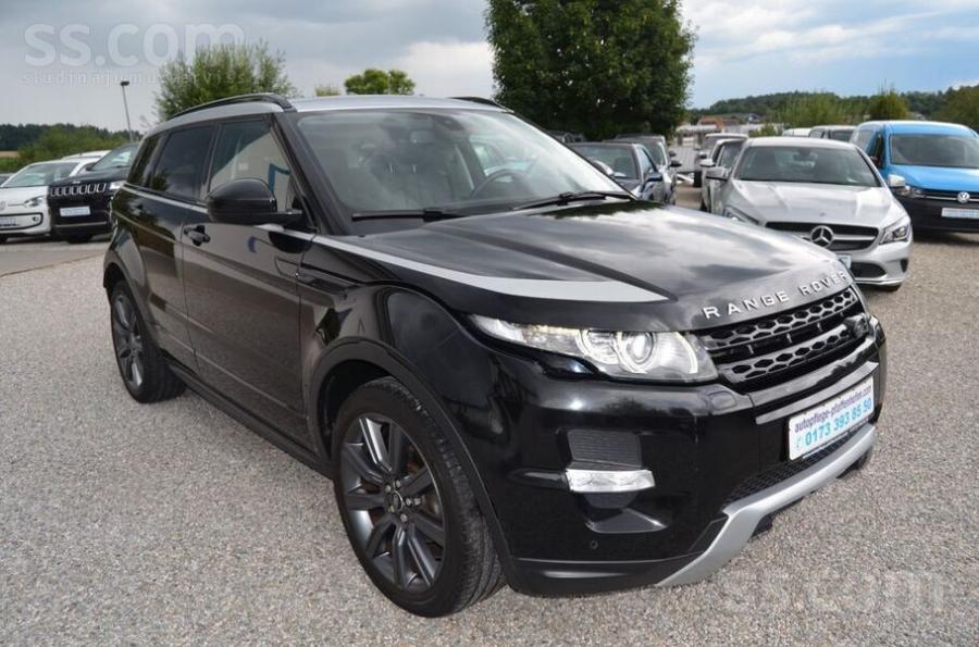 Black Land Rover Range Rover Evoque 2014 in Tukums, with an engine capacity of 2.20 L and mileage of 250 thousand km for 12900 €, photo 8 on AUTOMOTO.COM.LV