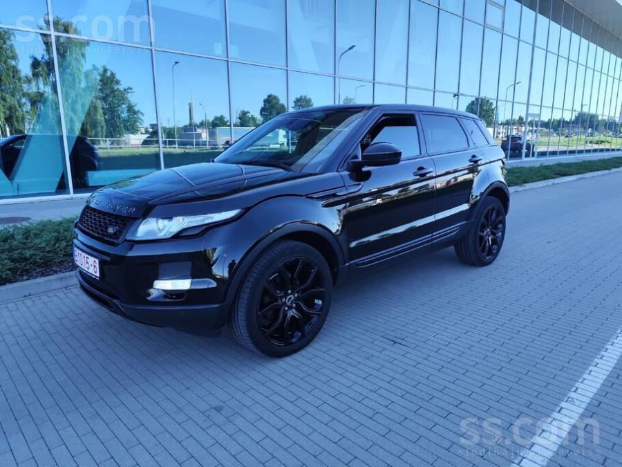 Black Land Rover Range Rover Evoque 2014 in Rezekne, with an engine capacity of 2.20 L and mileage of 278 thousand km for 10800 €, photo 6 on AUTOMOTO.COM.LV