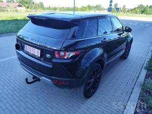 Black Land Rover Range Rover Evoque 2014 in Rezekne, with an engine capacity of 2.20 L and mileage of 278 thousand km for 10800 €, photo 11 on AUTOMOTO.COM.LV