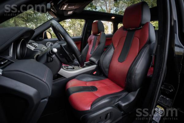 Black Land Rover Range Rover Evoque 2014 in Jelgava, with an engine capacity of 2.20 L and mileage of 234 thousand km for 12800 €, photo 8 on AUTOMOTO.COM.LV