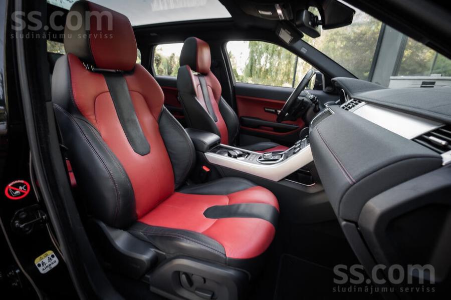 Melns Land Rover Range Rover Evoque 2014 Jelgava, ar dzinēja tilpumu 2.20 L un nobraukumu 234 tūkst. km par 12800 €, foto 10 vietnē AUTOMOTO.COM.LV