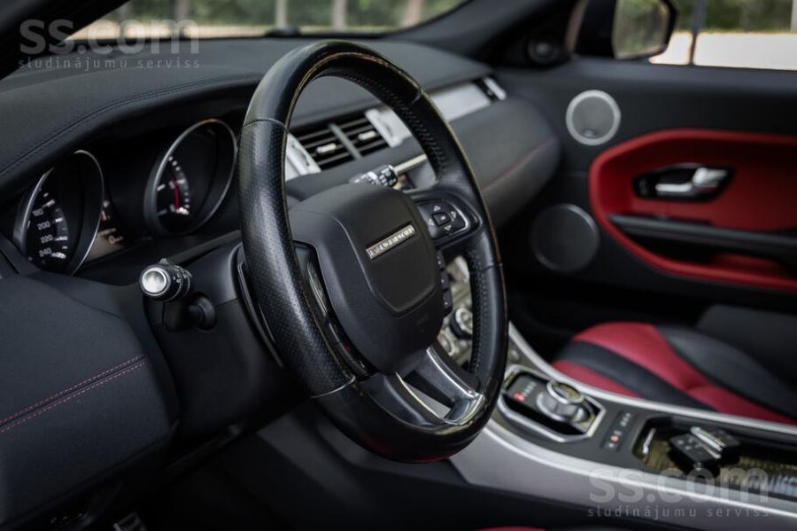Melns Land Rover Range Rover Evoque 2014 Jelgava, ar dzinēja tilpumu 2.20 L un nobraukumu 234 tūkst. km par 12800 €, foto 12 vietnē AUTOMOTO.COM.LV