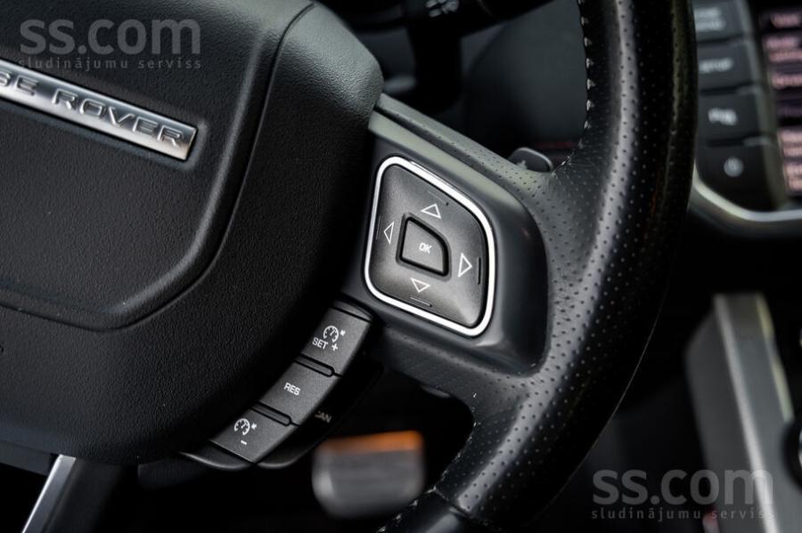 Melns Land Rover Range Rover Evoque 2014 Jelgava, ar dzinēja tilpumu 2.20 L un nobraukumu 234 tūkst. km par 12800 €, foto 22 vietnē AUTOMOTO.COM.LV
