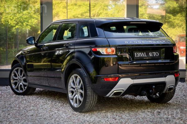 Melns Land Rover Range Rover Evoque 2014 Jelgava, ar dzinēja tilpumu 2.20 L un nobraukumu 234 tūkst. km par 12800 €, foto 6 vietnē AUTOMOTO.COM.LV