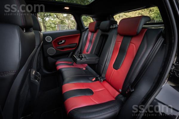 Melns Land Rover Range Rover Evoque 2014 Jelgava, ar dzinēja tilpumu 2.20 L un nobraukumu 234 tūkst. km par 12800 €, foto 10 vietnē AUTOMOTO.COM.LV