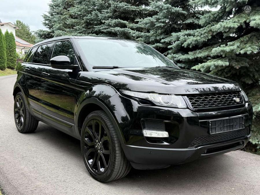 Black Land Rover Range Rover Evoque 2014 in Utena, with an engine capacity of 2.18 L and mileage of 273 thousand km for 8600 €, photo 3 on AUTOMOTO.COM.LV