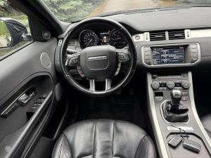 Black Land Rover Range Rover Evoque 2014 in Utena, with an engine capacity of 2.18 L and mileage of 273 thousand km for 8600 €, photo 13 on AUTOMOTO.COM.LV