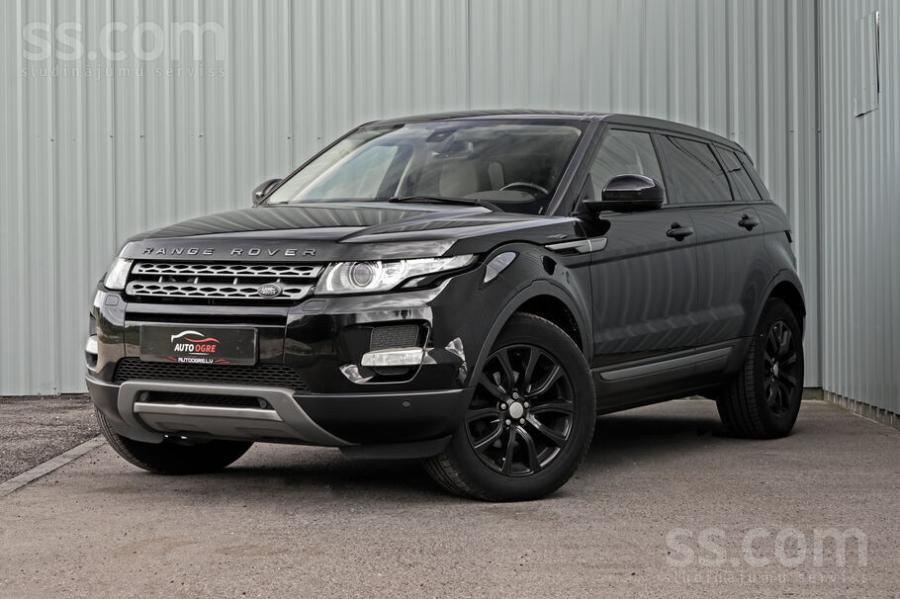 Melns Land Rover Range Rover Evoque 2014 Ogre, ar dzinēja tilpumu 2.20 L un nobraukumu 226 tūkst. km par 11700 €, foto 3 vietnē AUTOMOTO.COM.LV