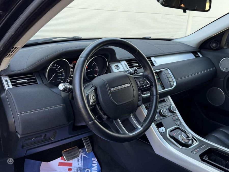 Melns Land Rover Range Rover Evoque 2014 Utena, ar dzinēja tilpumu 2.18 L un nobraukumu 239 tūkst. km par 11950 €, foto 10 vietnē AUTOMOTO.COM.LV