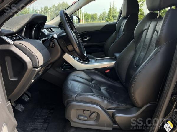 Melns Land Rover Range Rover Evoque 2014 Jelgava, ar dzinēja tilpumu 2.20 L un nobraukumu 201 tūkst. km par 9990 €, foto 7 vietnē AUTOMOTO.COM.LV