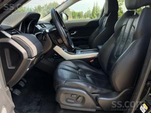 Melns Land Rover Range Rover Evoque 2014 Jelgava, ar dzinēja tilpumu 2.20 L un nobraukumu 201 tūkst. km par 9990 €, foto 8 vietnē AUTOMOTO.COM.LV