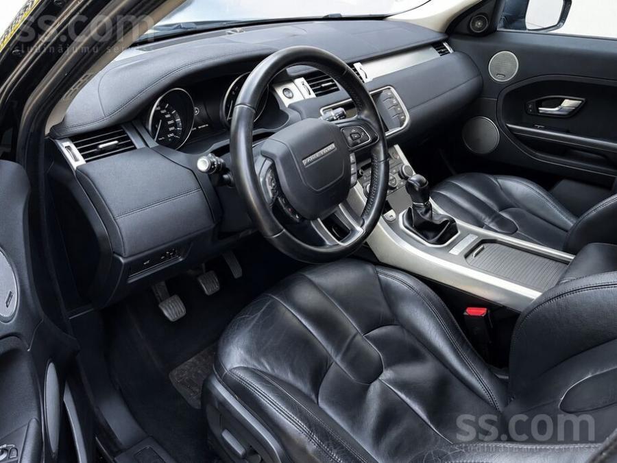 Melns Land Rover Range Rover Evoque 2014 Jelgava, ar dzinēja tilpumu 2.20 L un nobraukumu 201 tūkst. km par 9990 €, foto 9 vietnē AUTOMOTO.COM.LV