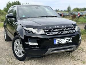 Black Land Rover Range Rover Evoque 2014 in Riga, with an engine capacity of 2.20 L and mileage of 211 thousand km for 9995 €, photo  on AUTOMOTO.COM.LV