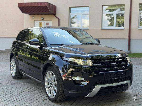 Melns Land Rover Range Rover Evoque 2014 Utena, ar dzinēja tilpumu 2.18 L un nobraukumu 240 tūkst. km par 11950 €, foto 1 vietnē AUTOMOTO.COM.LV