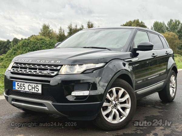 Land Rover Range Rover Evoque 2014 Tallina vietnē Melns Land Rover Range Rover Evoque 2014 Tallina, ar dzinēja tilpumu 2.20 L un nobraukumu 183 tūkst. km par 12499 €, foto 1 vietnē AUTOMOTO.COM.LV