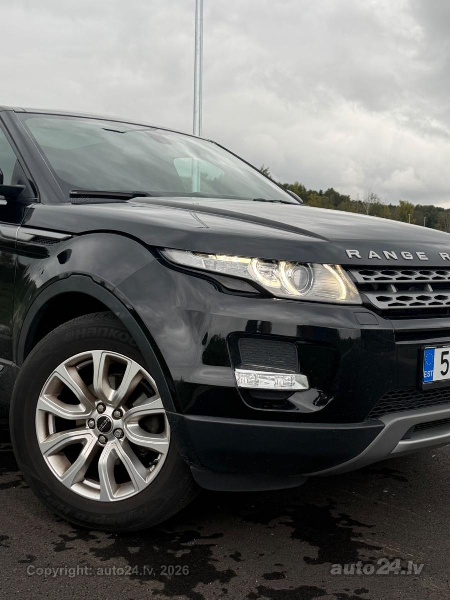 Black Land Rover Range Rover Evoque 2014 in Tallinn, with an engine capacity of 2.20 L and mileage of 183 thousand km for 12499 €, photo 24 on AUTOMOTO.COM.LV