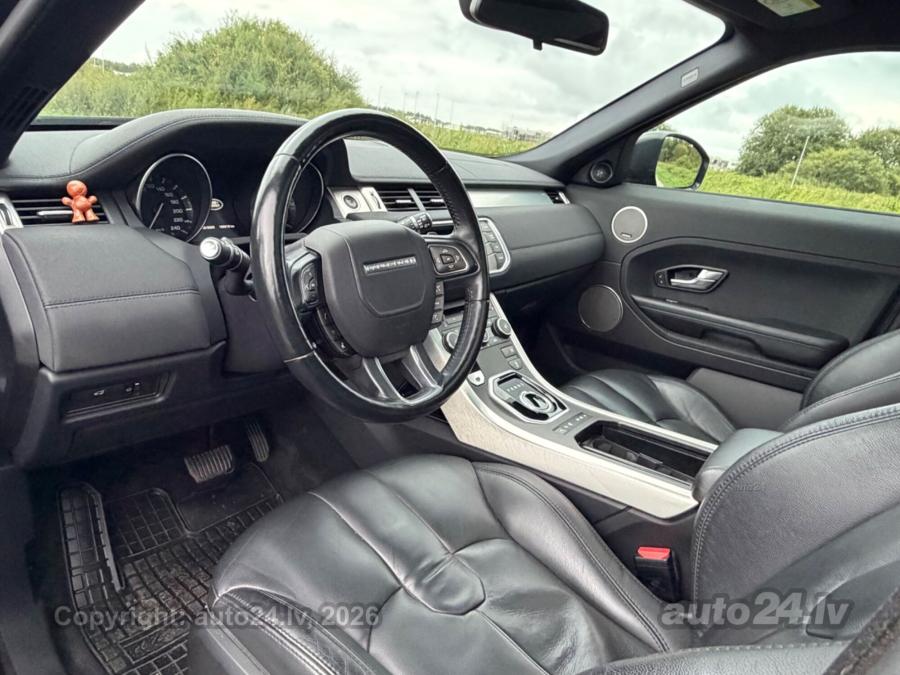 Black Land Rover Range Rover Evoque 2014 in Tallinn, with an engine capacity of 2.20 L and mileage of 183 thousand km for 12499 €, photo 30 on AUTOMOTO.COM.LV