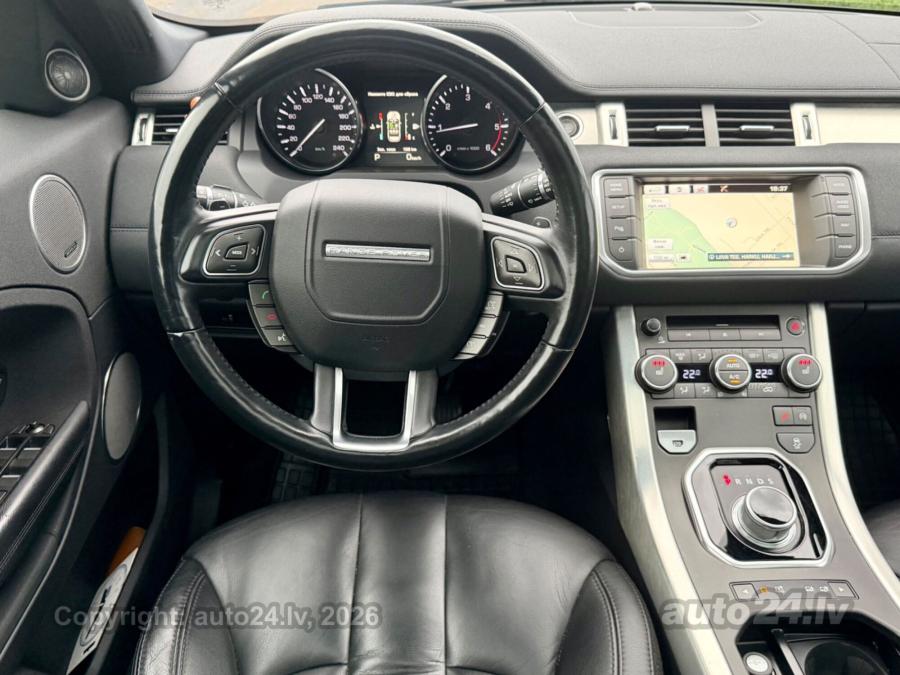 Black Land Rover Range Rover Evoque 2014 in Tallinn, with an engine capacity of 2.20 L and mileage of 183 thousand km for 12499 €, photo 40 on AUTOMOTO.COM.LV