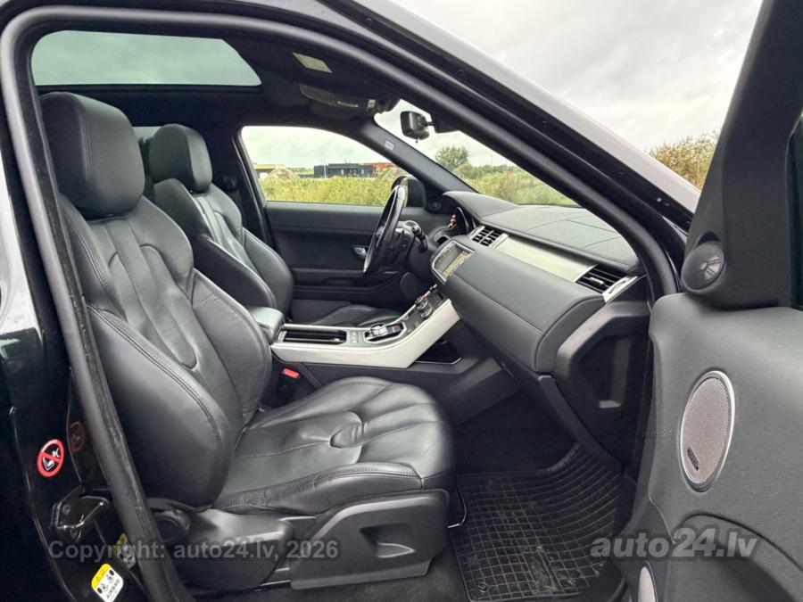 Black Land Rover Range Rover Evoque 2014 in Tallinn, with an engine capacity of 2.20 L and mileage of 183 thousand km for 12499 €, photo 42 on AUTOMOTO.COM.LV