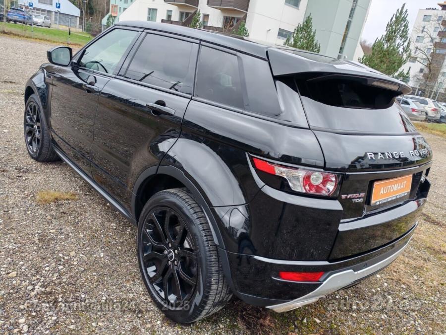 Black Land Rover Range Rover Evoque 2015 in Tallinn, with an engine capacity of 2.20 L and mileage of 190 thousand km for 12999 €, photo 3 on AUTOMOTO.COM.LV