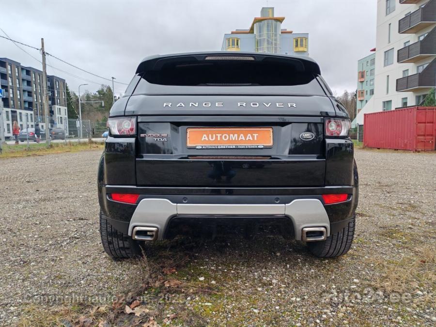Black Land Rover Range Rover Evoque 2015 in Tallinn, with an engine capacity of 2.20 L and mileage of 190 thousand km for 12999 €, photo 4 on AUTOMOTO.COM.LV