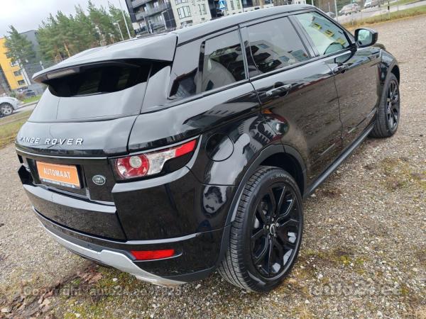 Black Land Rover Range Rover Evoque 2015 in Tallinn, with an engine capacity of 2.20 L and mileage of 190 thousand km for 12999 €, photo 6 on AUTOMOTO.COM.LV