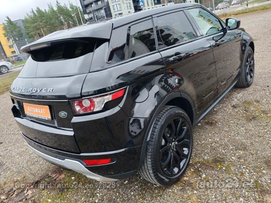 Black Land Rover Range Rover Evoque 2015 in Tallinn, with an engine capacity of 2.20 L and mileage of 190 thousand km for 12999 €, photo 6 on AUTOMOTO.COM.LV