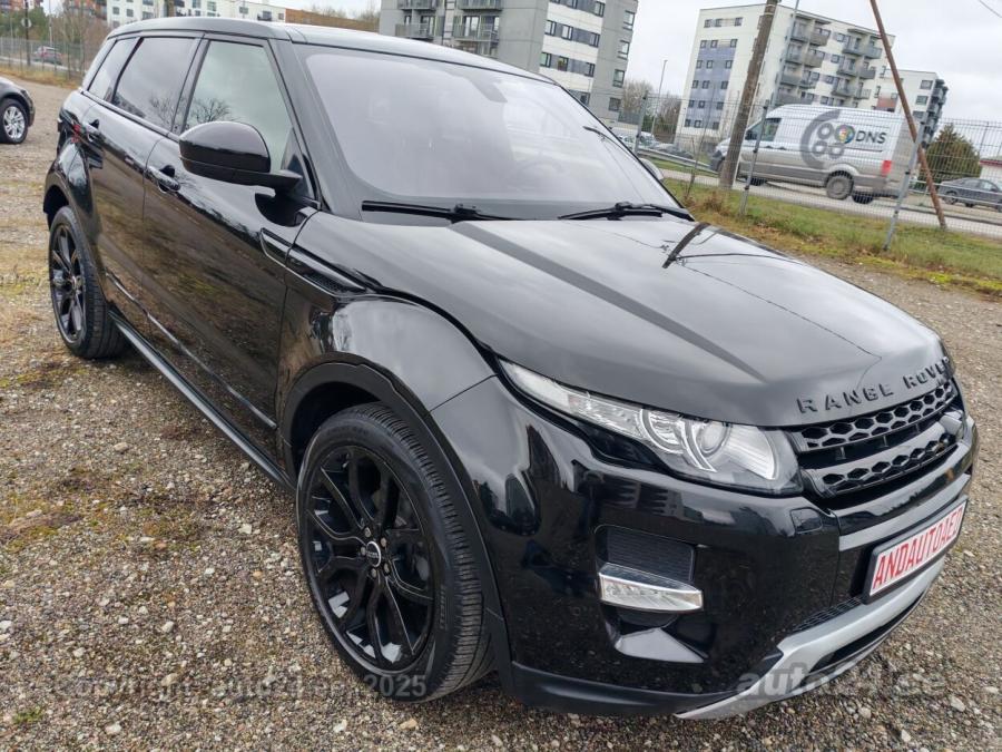 Black Land Rover Range Rover Evoque 2015 in Tallinn, with an engine capacity of 2.20 L and mileage of 190 thousand km for 12999 €, photo 8 on AUTOMOTO.COM.LV