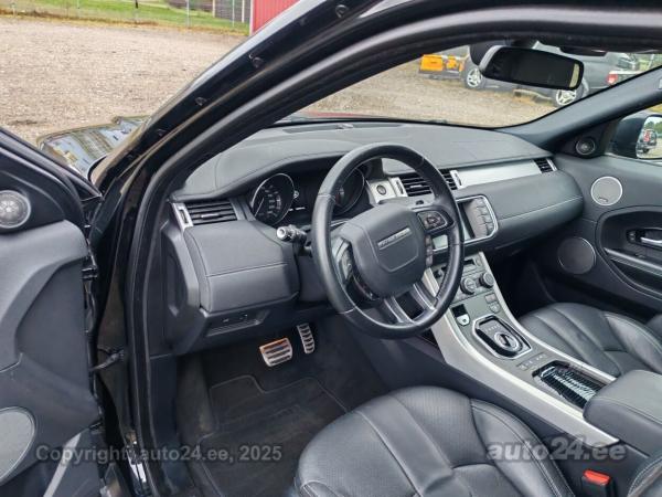 Black Land Rover Range Rover Evoque 2015 in Tallinn, with an engine capacity of 2.20 L and mileage of 190 thousand km for 12999 €, photo 10 on AUTOMOTO.COM.LV