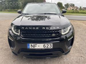 Black Land Rover Range Rover Evoque 2015 in Riga, with an engine capacity of 2.00 L and mileage of 117 thousand km for 16790 €, photo 8 on AUTOMOTO.COM.LV