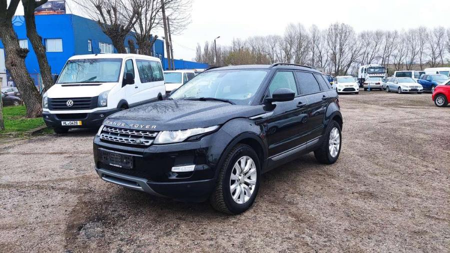 Melns Land Rover Range Rover Evoque 2015 Klaipėda, ar dzinēja tilpumu 2.00 L un nobraukumu 200 tūkst. km par 10500 €, foto 1 vietnē AUTOMOTO.COM.LV