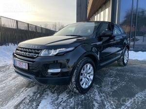 Melns Land Rover Range Rover Evoque 2015 Tukums, ar dzinēja tilpumu 2.20 L un nobraukumu 267 tūkst. km par 10590 €, foto  vietnē AUTOMOTO.COM.LV