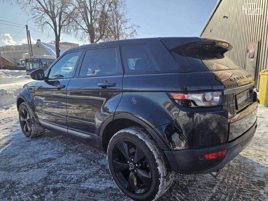 Melns Land Rover Range Rover Evoque 2015 Šauļi, ar dzinēja tilpumu 2.20 L un nobraukumu 279 tūkst. km par 8450 €, foto 5 vietnē AUTOMOTO.COM.LV